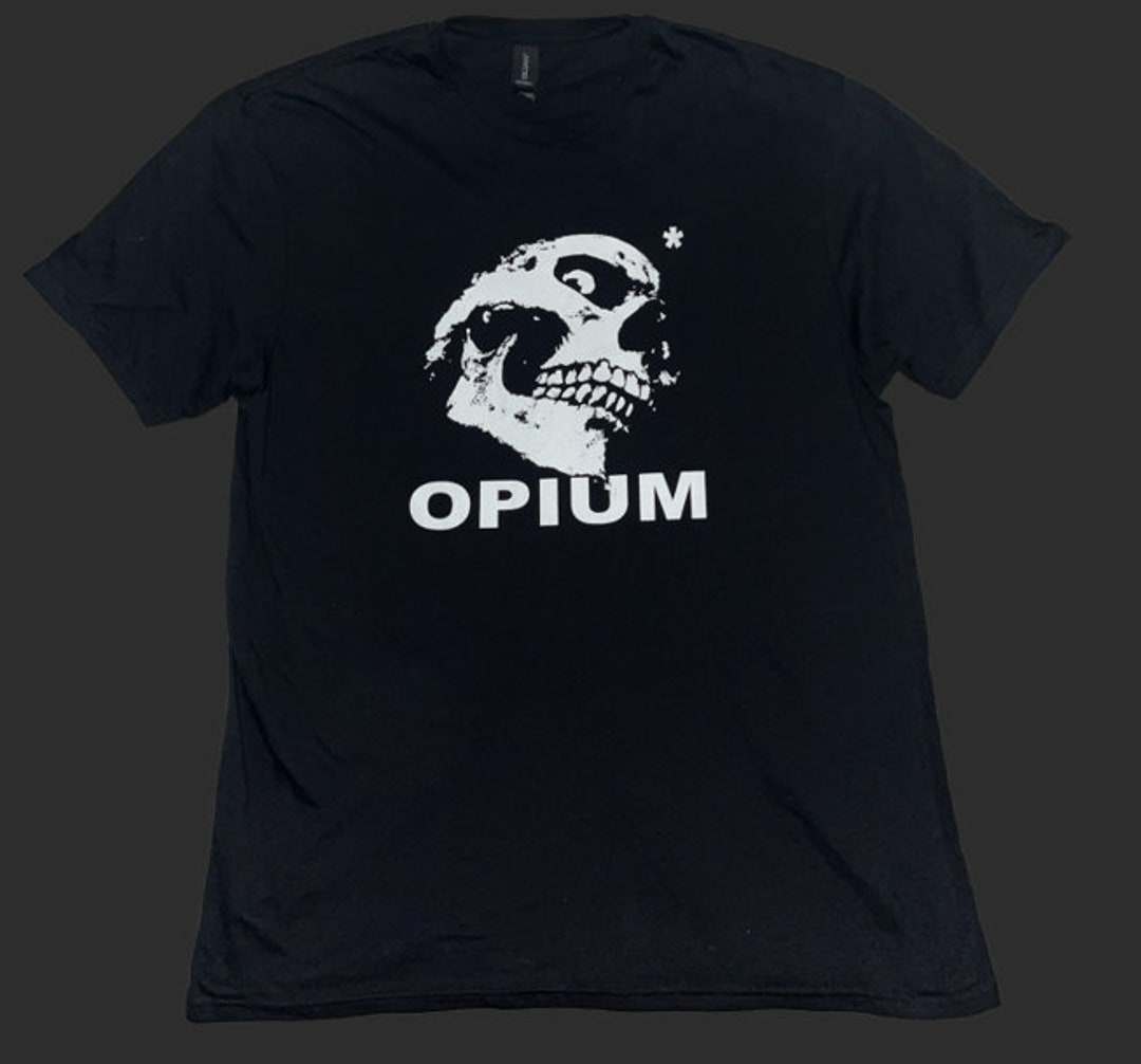 Playboi Carti OPIUM Label Skull T-shirt 2023 MERCH - Etsy Canada