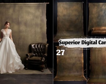 40 CANVAS BACKDROPS Digital Fine Art Hand Painted Canvas Backgrounds ...