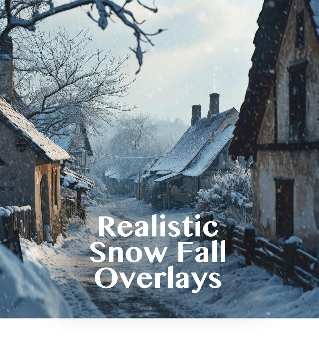 Natural Snow Overlays, Realistic Snow Overlays, Realistic Snow Pngs ...