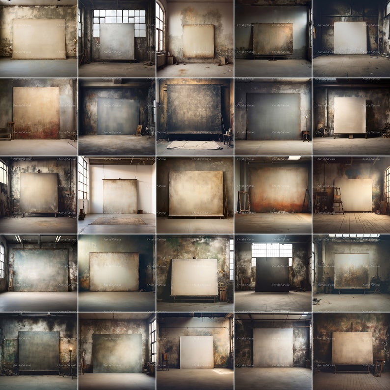 25 Old Master Photography Studio Background, Vertical Portrait ...