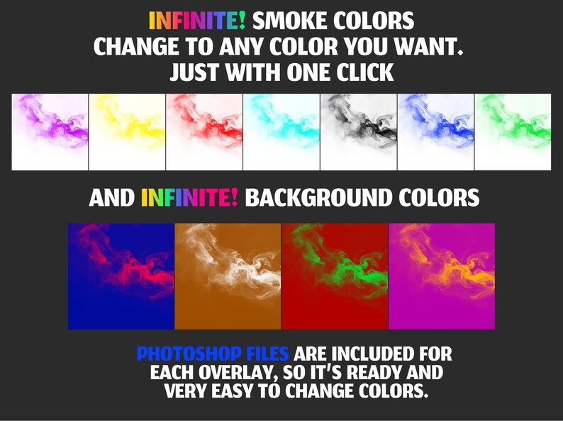 200 Sports Backgrounds & Overlay Bundle: Smoke Fog Overlays and Digital ...