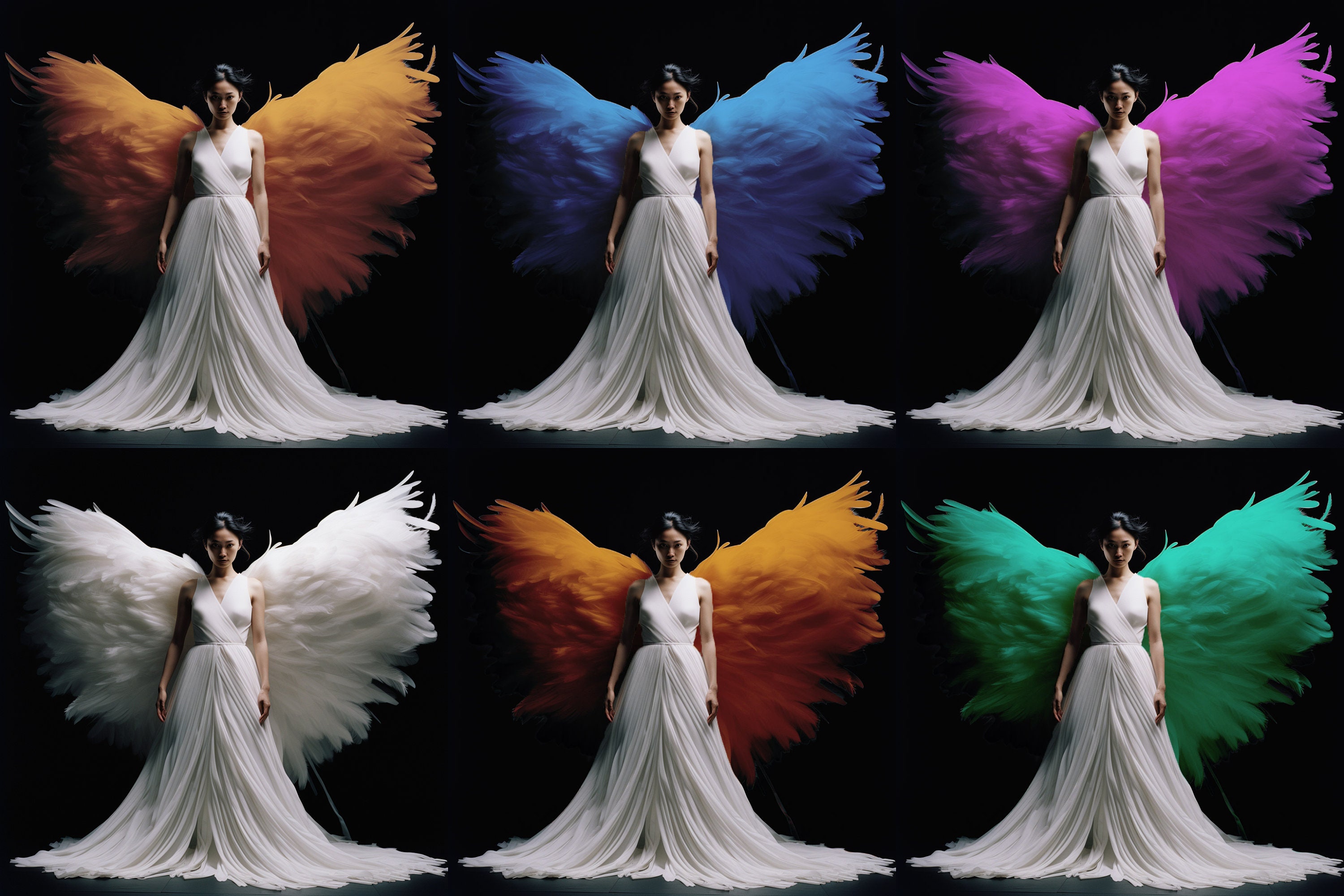 368 Angel Wings Overlays PSD & PNG 8K, Maternity Backdrop Overlays ...