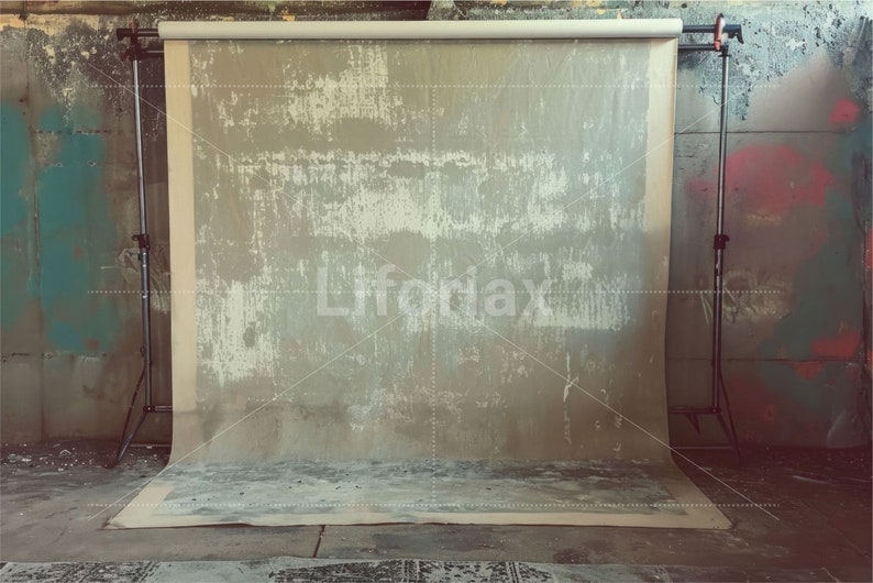 Old Vintage Photography Studio Canvas Digital Backdrops for Portrait and Maternity, Old Master ...