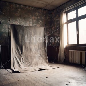 14 Old Master Photography Studio Background, Vertical Portrait ...