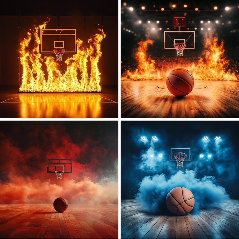 City Backdrop Night - Etsy