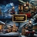 15 Polar Express Christmas Digital Backdrops for Kids and Family ...