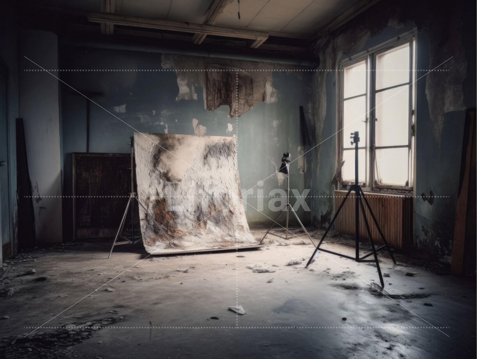 18 Old Studio Photography Background, Portrait Studio Backdrop Vertical ...