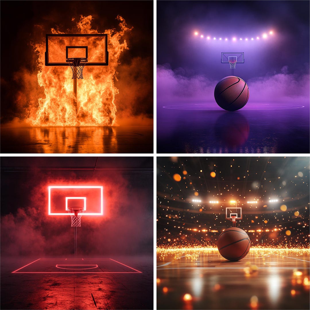 40 Premium High-resolution Digital Backdrop for Basketball Posters ...