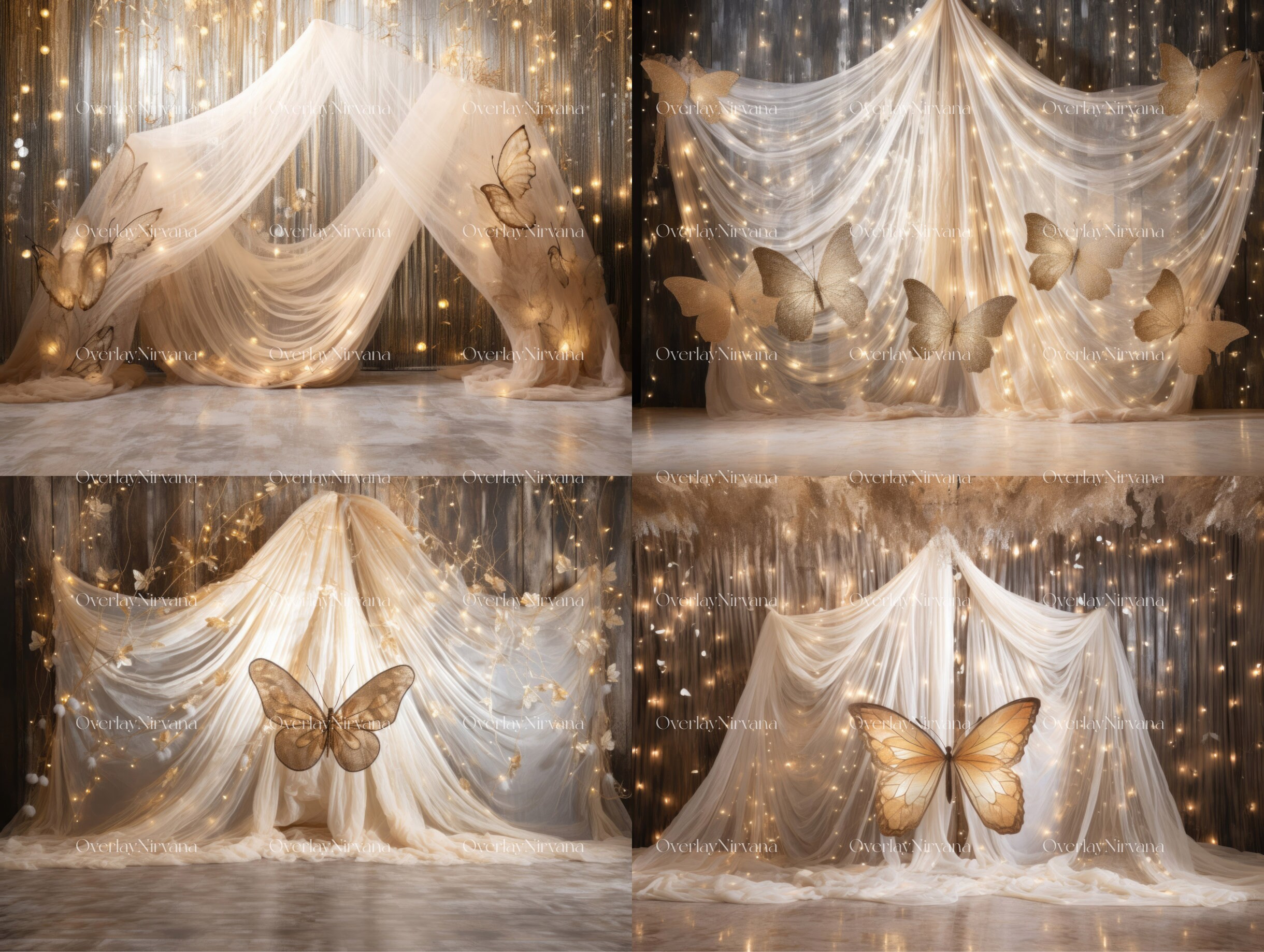 Wing Backdrop Digital Butterfly Wings Backdrop Flying Fabric - Etsy