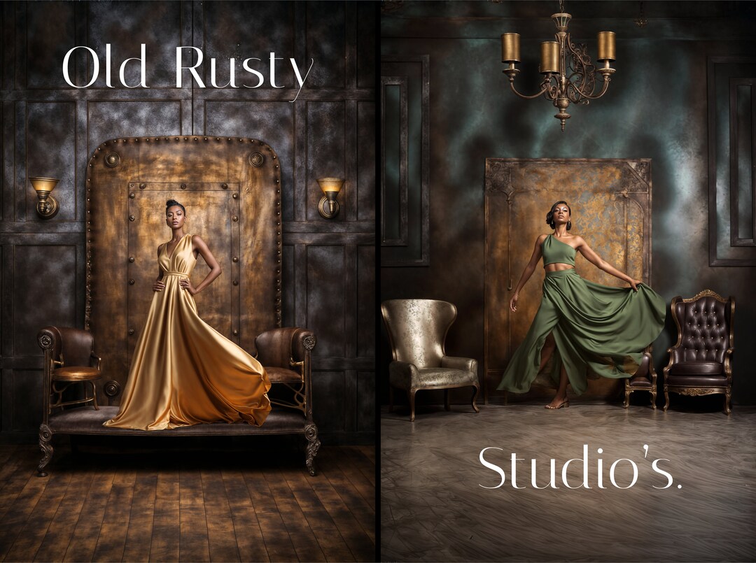 Old Rusty Metallic Backdrops, Vintage Metal Background, Old Master ...