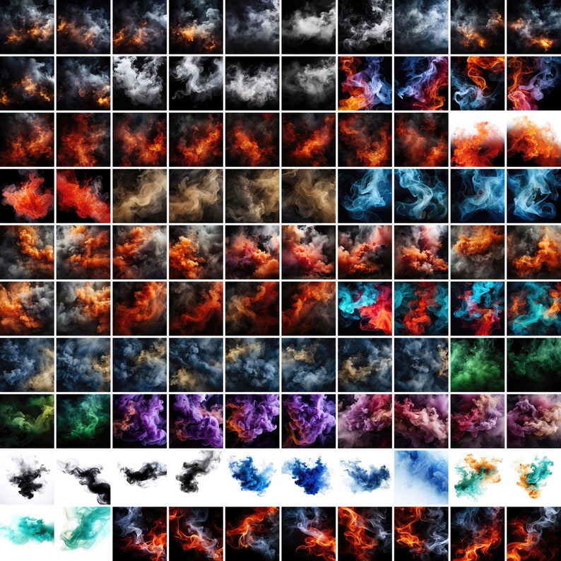 100 Smoke Fog Digital Photography Backdrops Sports Background for ...