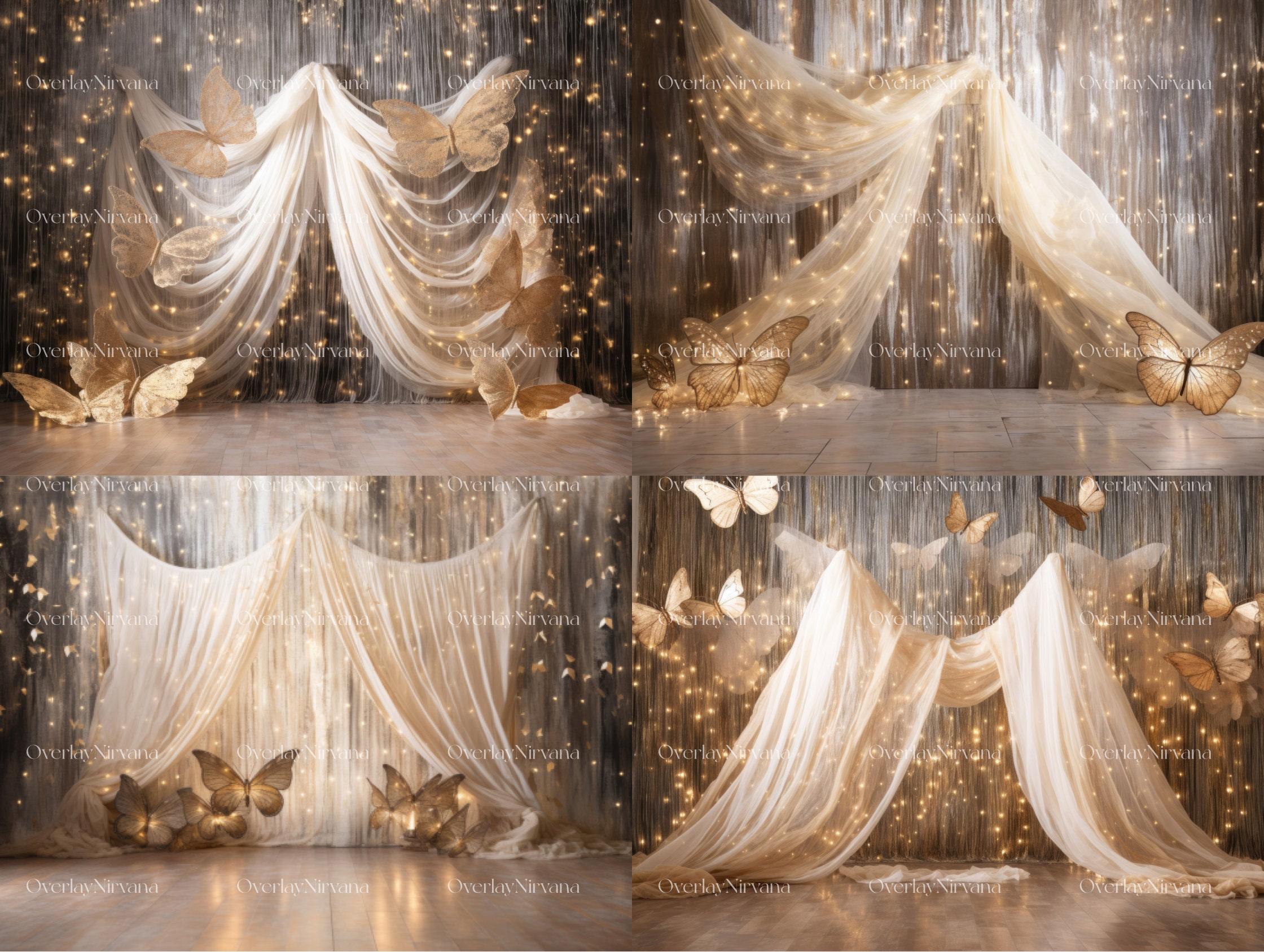 Wing Backdrop Digital Butterfly Wings Backdrop Flying Fabric - Etsy