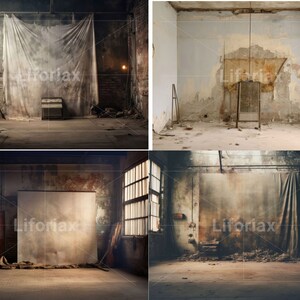 Old Style Photography Studio Digital Backdrops for Portrait and ...
