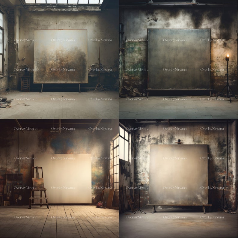 25 Old Master Photography Studio Background, Vertical Portrait ...
