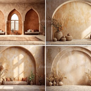 Minimal Arches Set Digital Backdrops, Maternity Backdrop Overlays Studio Backdrop Overlays ...