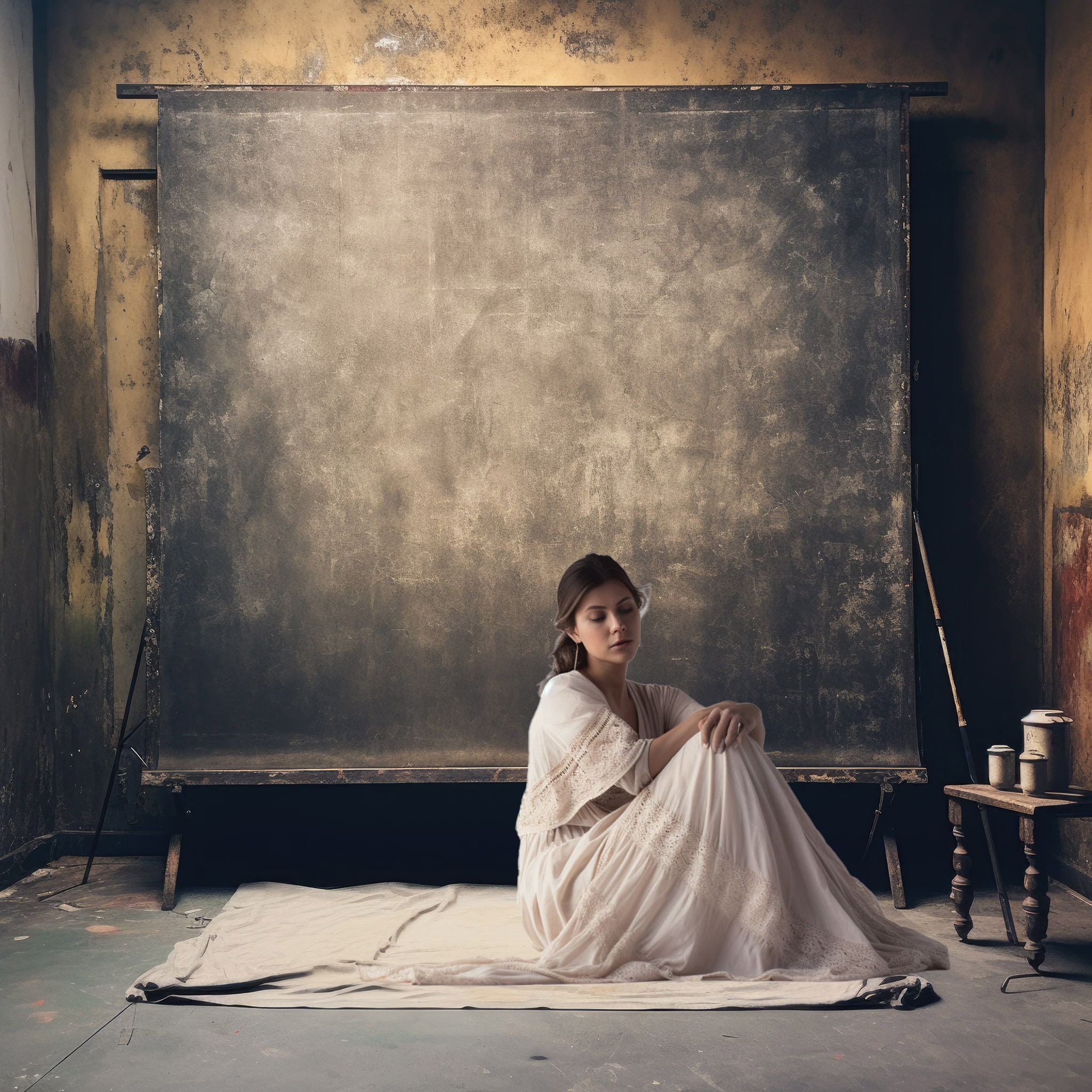 25 Old Master Photography Studio Background, Vertical Portrait ...