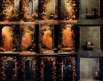 Story Books Set Digital Backdrops, Maternity Backdrop Overlays, Studio ...