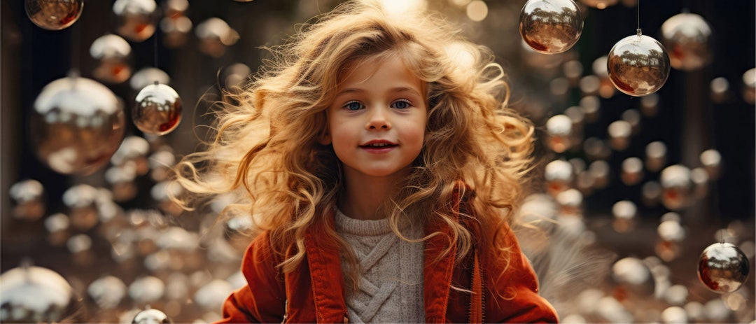 Gold Christmas Bokeh Digital Background Festive Christmas Composite ...