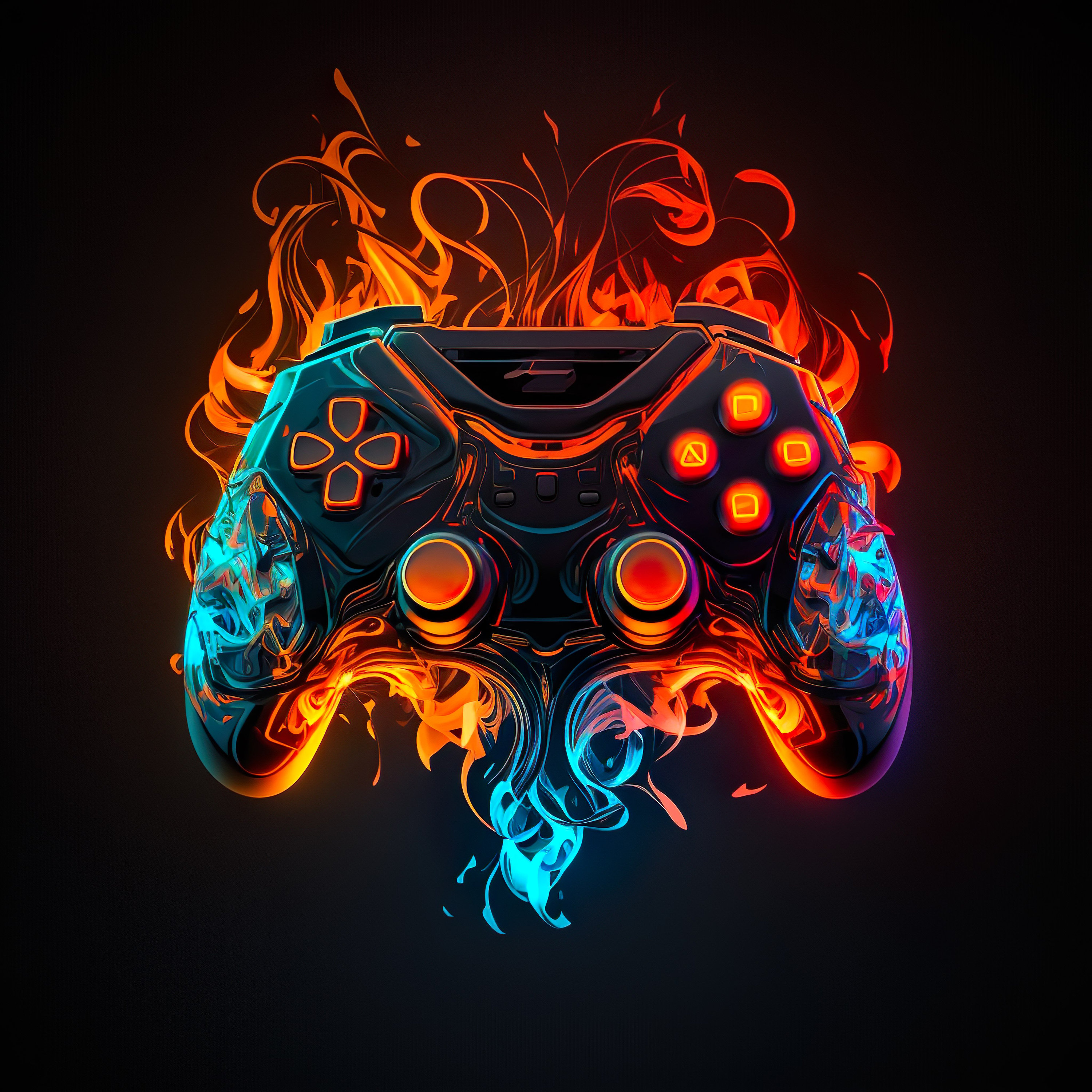 Ice Diamond Designs Game Controller Digital Print - Etsy Australia