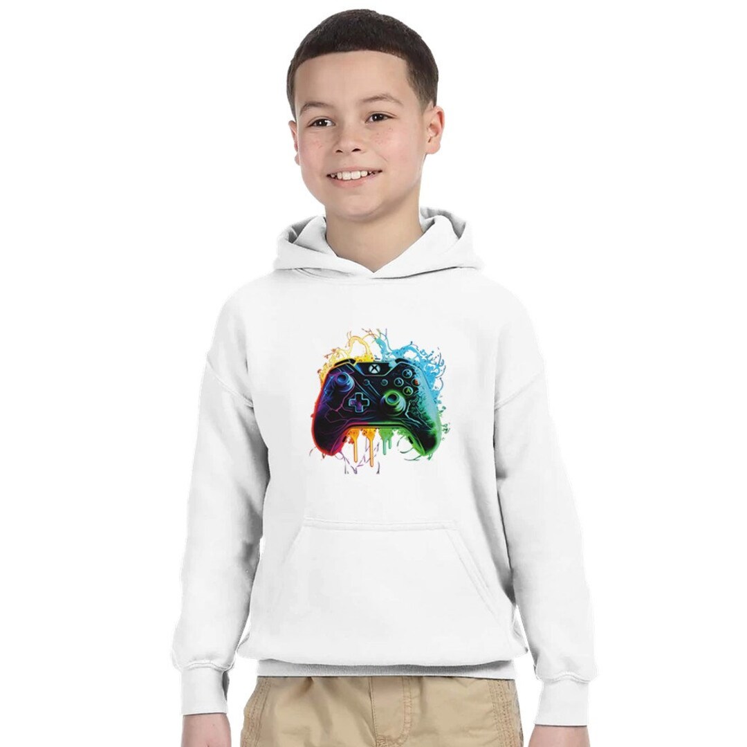 Classic Kids Game Controller Pullover Hoodie Gildan 18500B - Etsy
