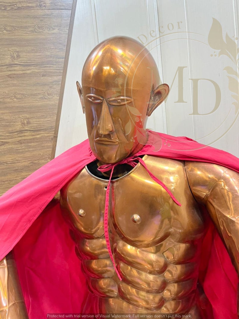 Handcrafted Medieval German Gothic Full Body Suit of Armor Larp 15th ...