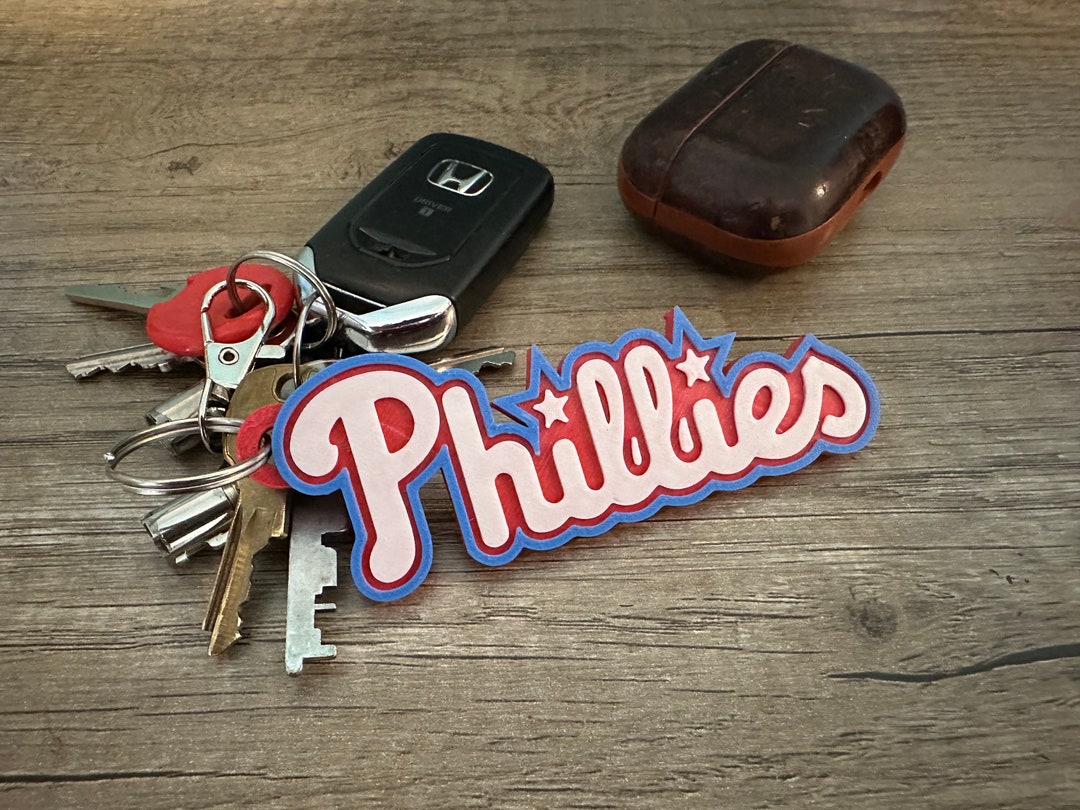 Phillies and Eagles Keychain - Etsy
