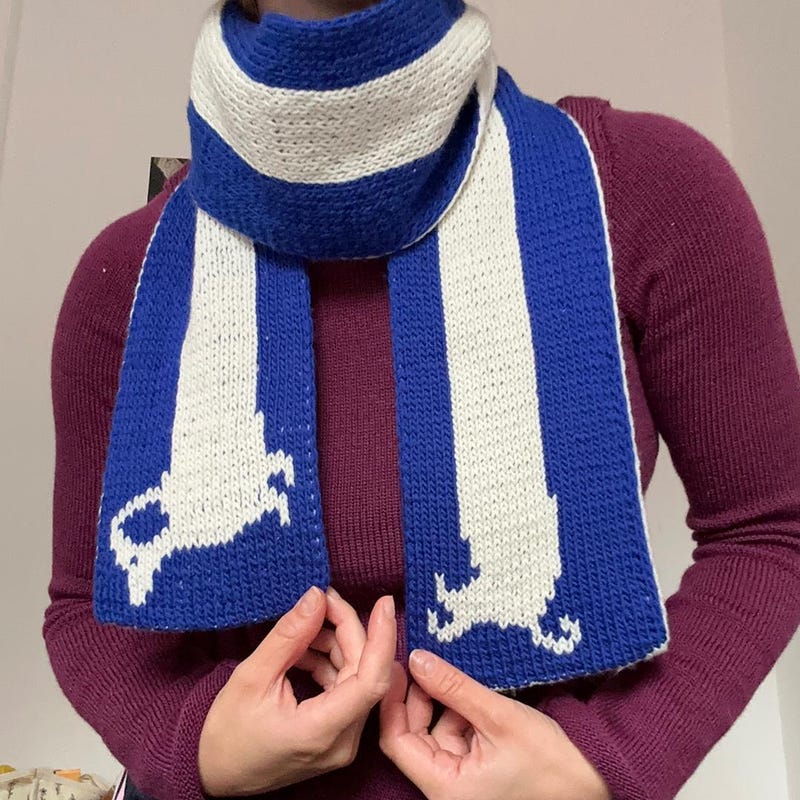 Dog Knitting for Scarf - Etsy UK