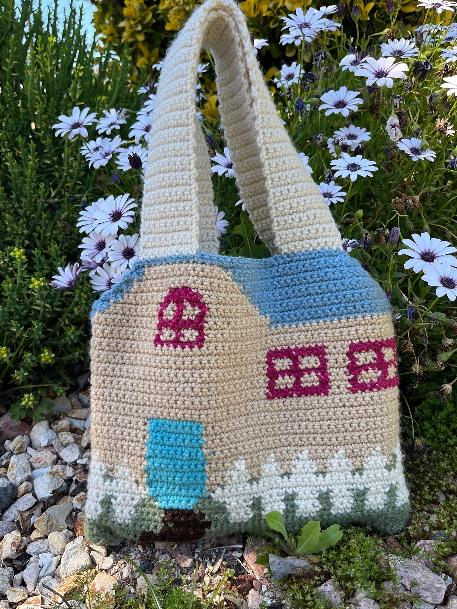 House Bag Crochet Pattern | Beginner Level - Etsy