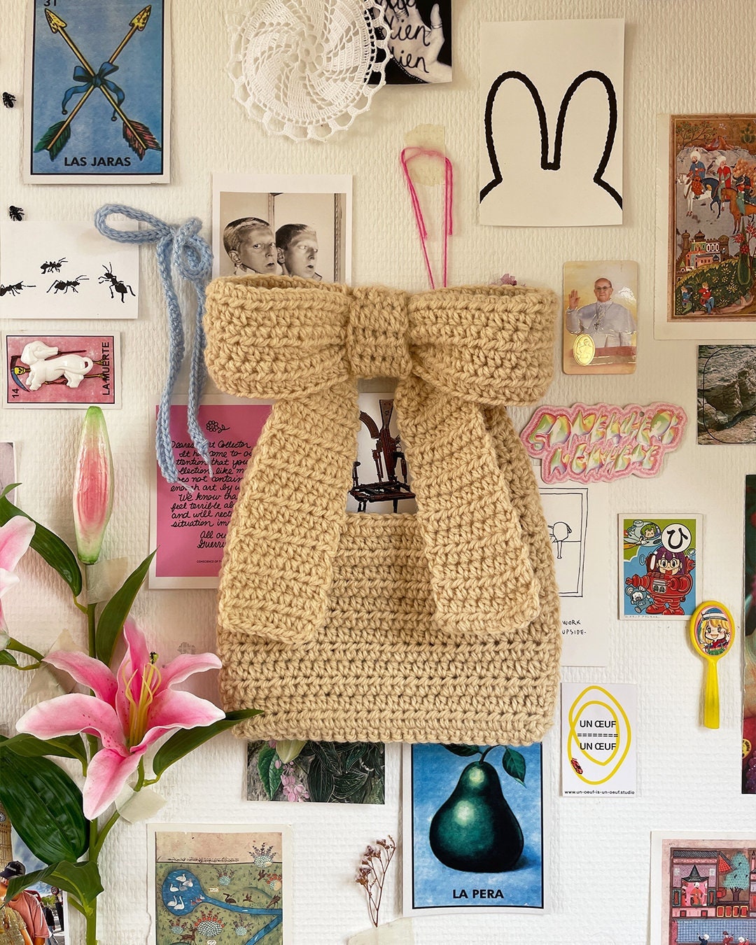 PDF Mini Bow Bag Crochet Pattern | Cute Quick Project for Beginners ...