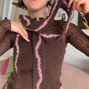 PDF Worm Mini Scarf Crochet Pattern | Cute Easy Beginner Project ...