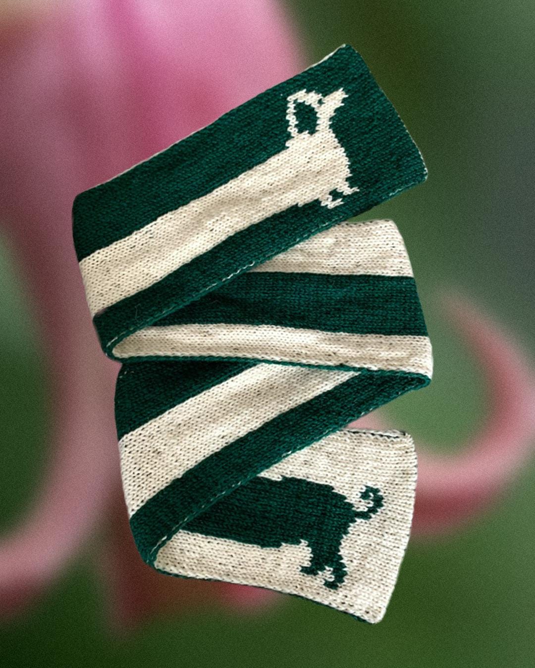 Sausage Dog Scarf Knitting Pattern | Double Knit - Etsy