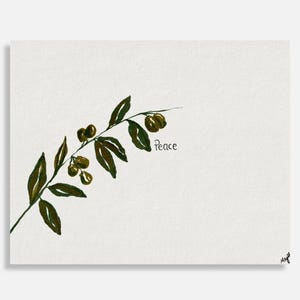 Olive Branch Peace Print Digital Download Olive Branch - Etsy