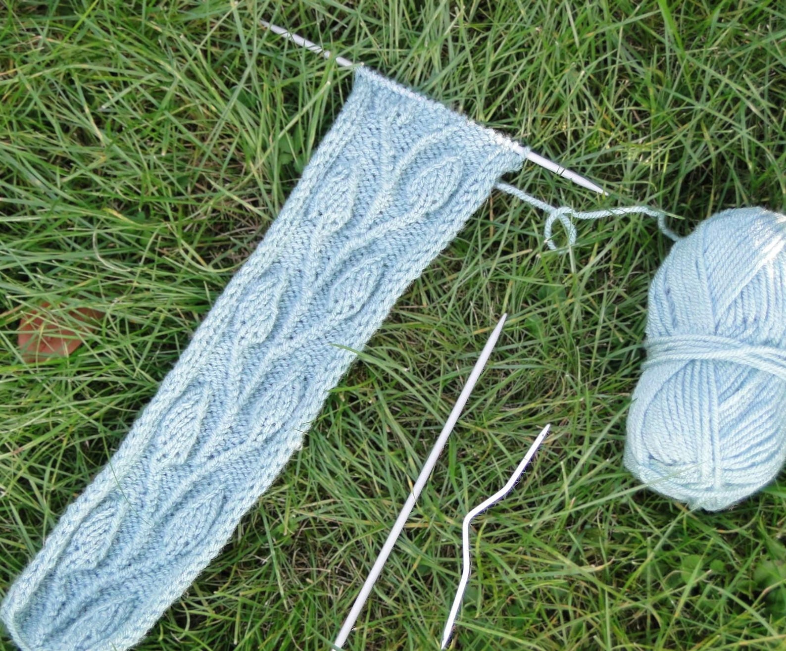 Leaf Headband Knitting Pattern, PDF Knitting Pattern, Printable ...