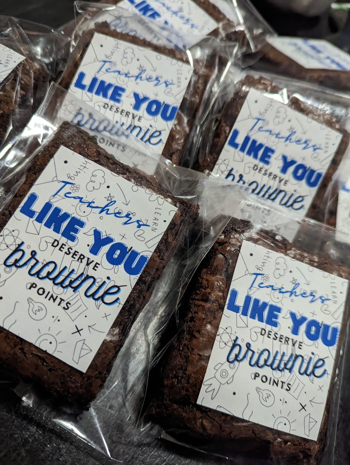 Teacher Appreciation, Brownies, Brownie Points, Thank You, Appreciation ...