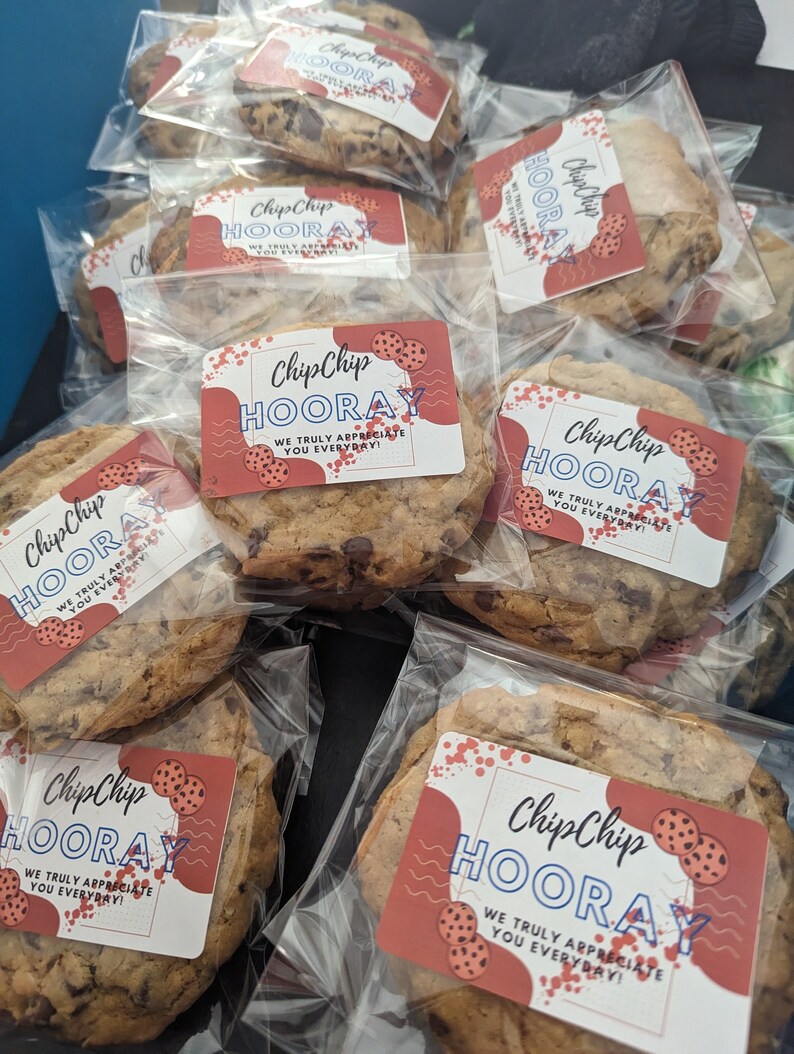 Teacher Appreciation, Cookies, Chip Chip Hooray, Thank You ...