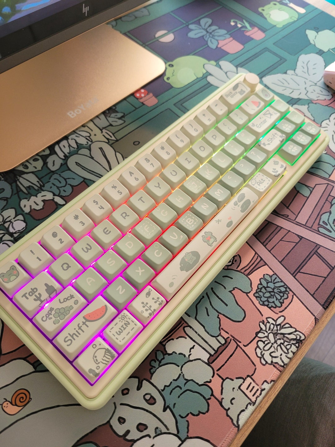 Cute Frog Keyboard - Etsy