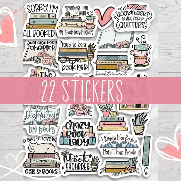 Sticker Sheet for Kindle - Etsy