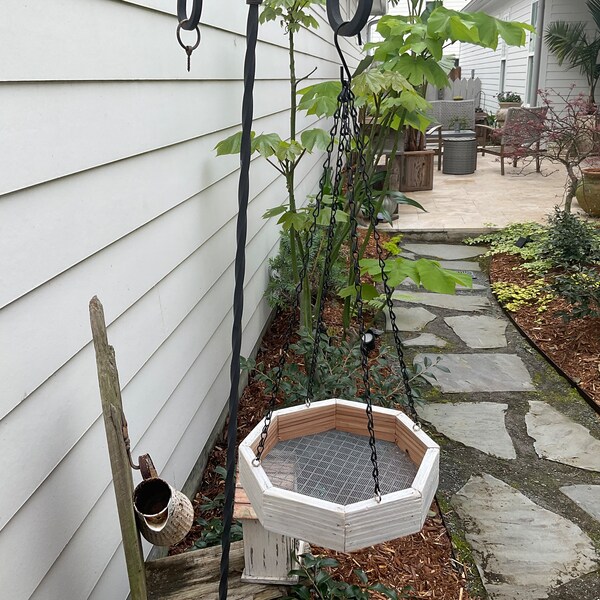 Octagon Bird Feeder - Etsy