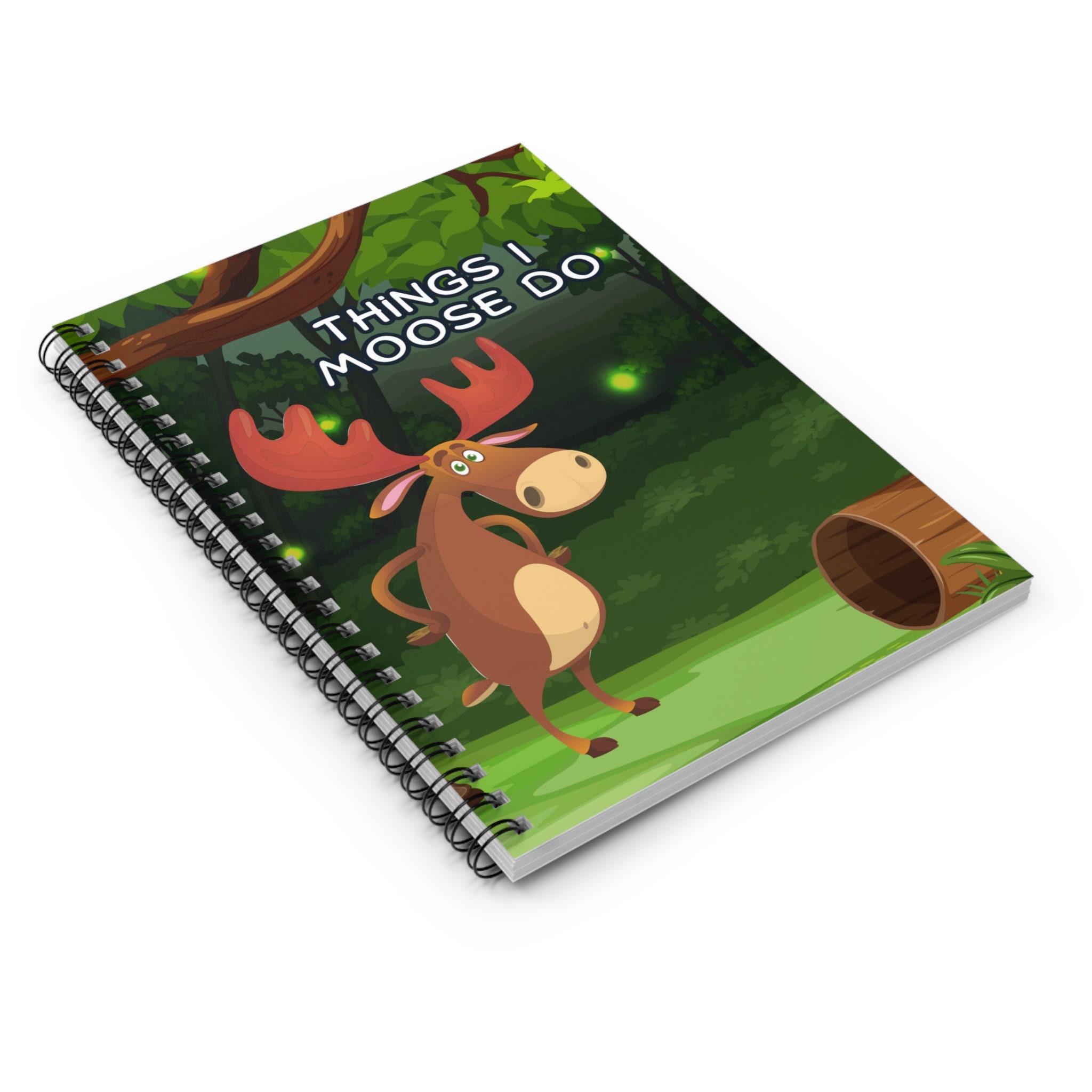 To Do List, to Do List Notebook, Moose Gift, 5A Notebook, Outdoor Lover ...