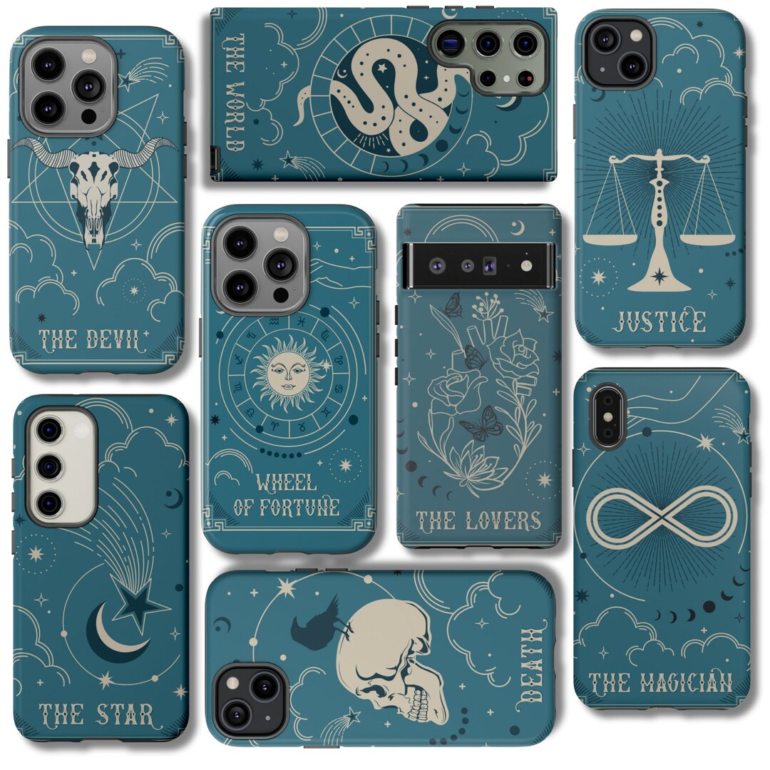 Tarot Phone Case, Major Arcana Cards, iPhone Case, Tarot Deck, Tarot ...