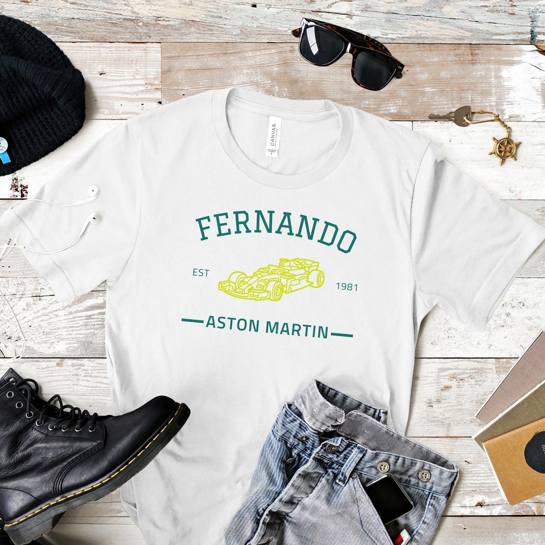 Formula 1 Fernando Alonso Shirt | Fernando Alonso T-shirt | Aston ...