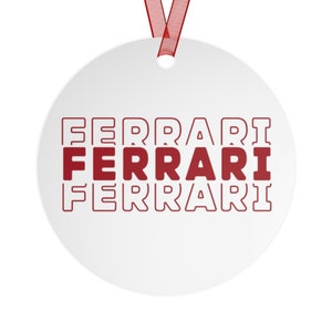 Formula 1 F1 Metal Christmas Ornaments, Charles Leclerc F1 Christmas ...