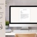 Resignation Letter Template| Editable | Microsoft Word - Etsy