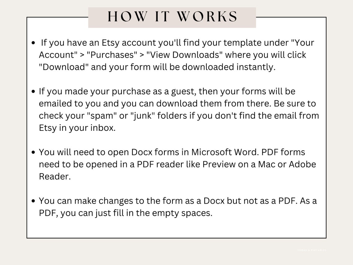 Durable Financial Power of Attorney Template: USA Specific (PDF & Word ...