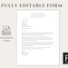 Resignation Letter Template Editable Microsoft Word - Etsy