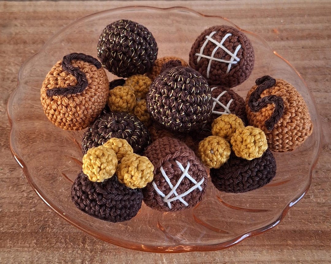 PDF Pattern Crochet: Chocolates 1 - Pattern ONLY - English and Dutch - Etsy