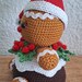 Crochet Pattern PDF: Gingerbread Christmas Pudding - Pattern ONLY ...