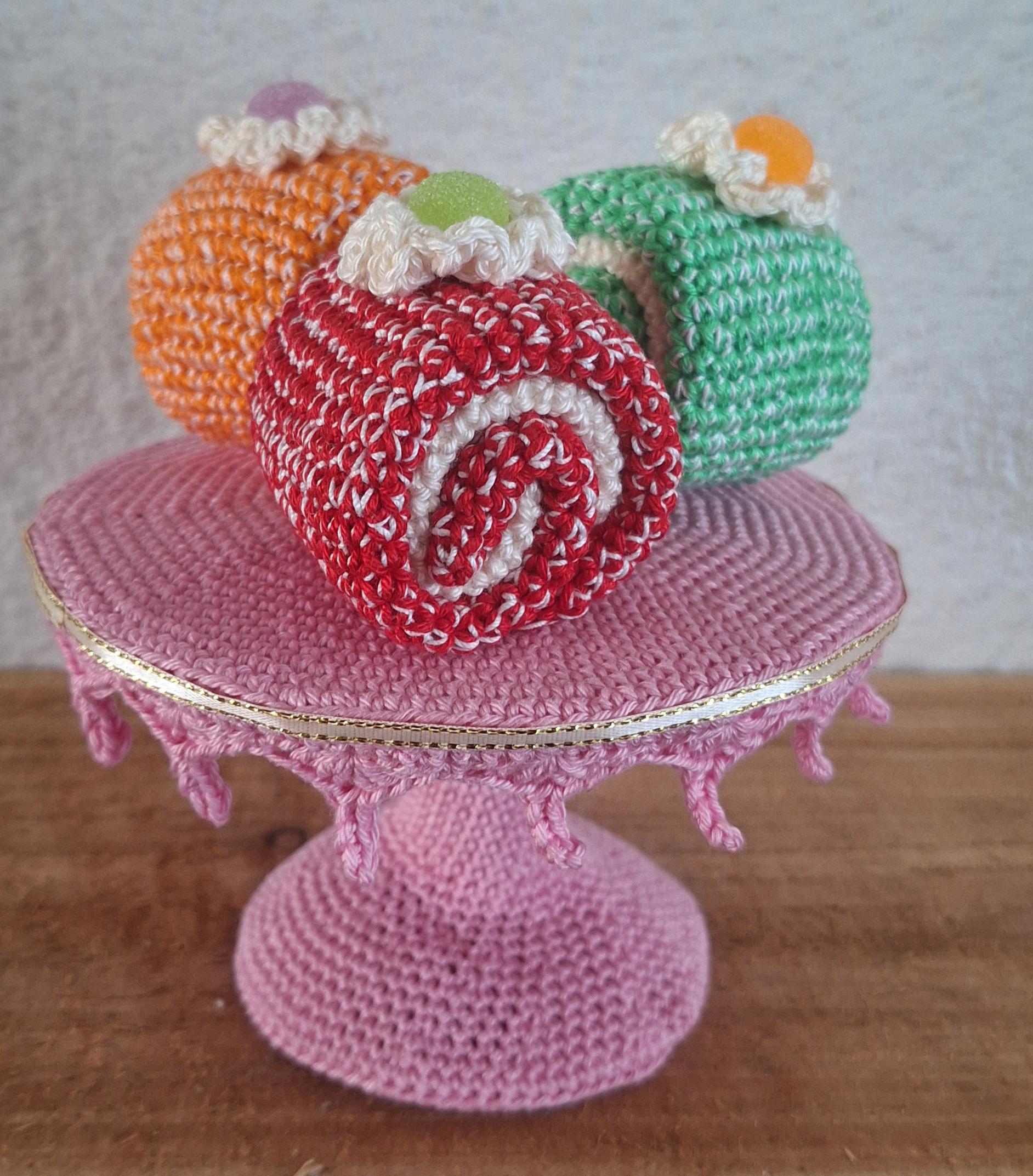 PDF Pattern Crochet: Roll Pastries With Coconut - Pattern ONLY ...