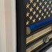 EOD/SWAT Flag/ Coin Holder, Bomb Squad Flag, Custom Subdued Wood Flag, Wood Flag, Coin Holder ...