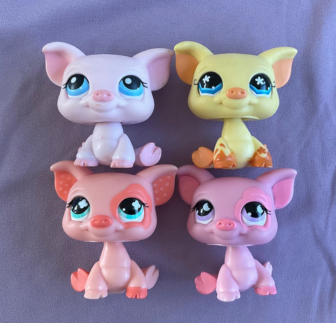 Lps Littlest Pet Shop Pigs Pick-a-pet - Etsy
